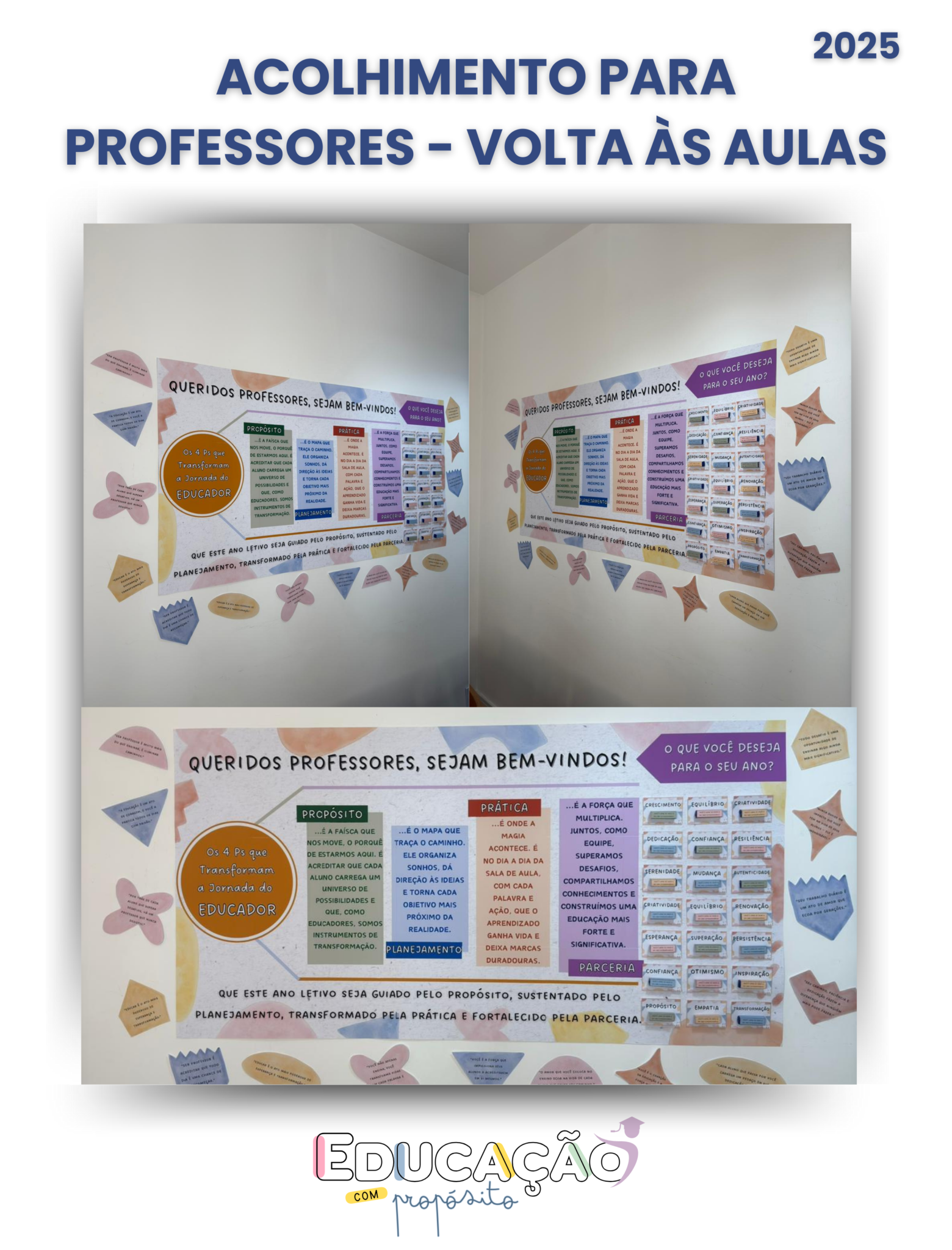 Kit de Acolhimento para Professores – Volta às Aulas - Educação com ...