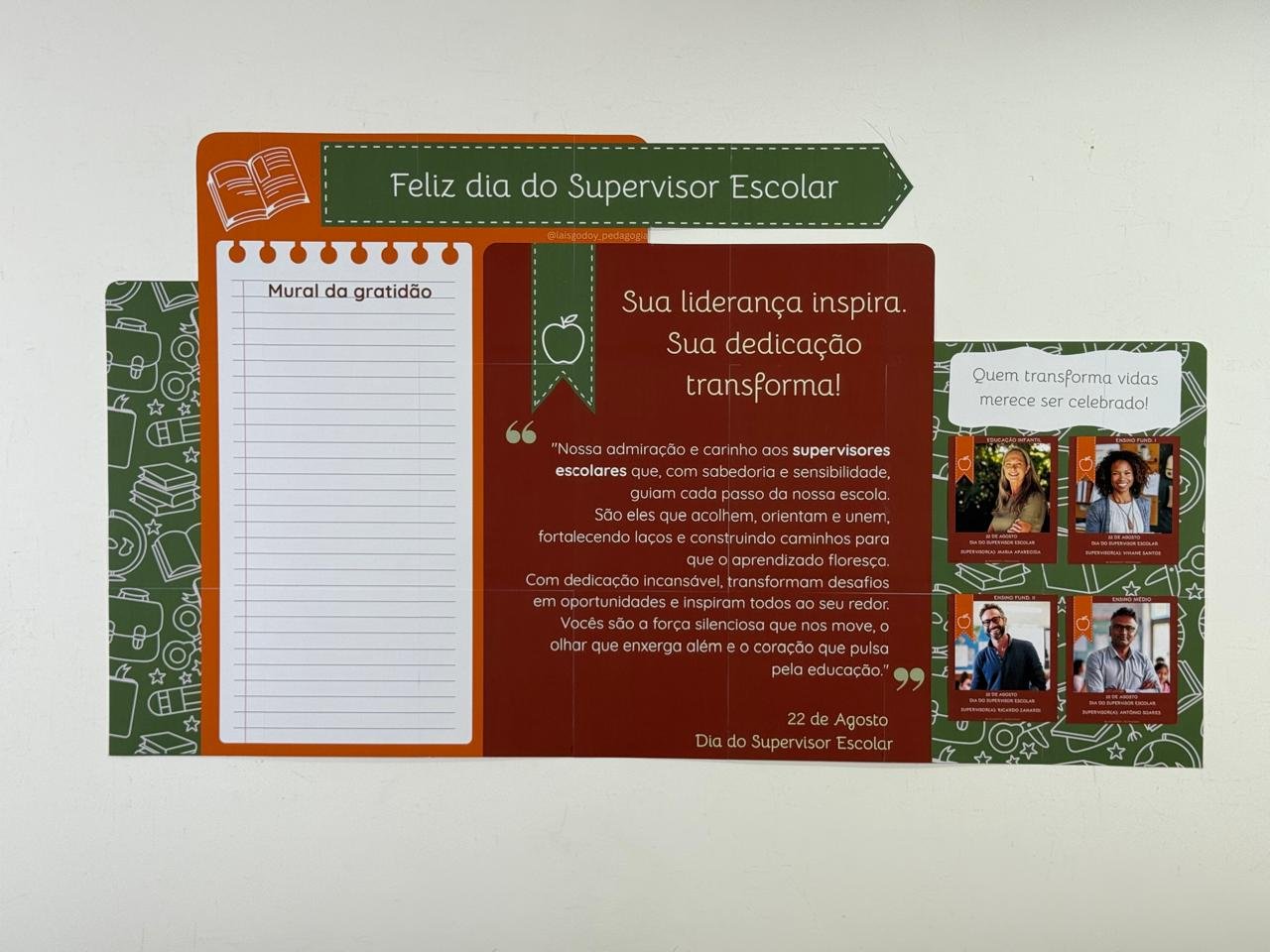 Kit – Dia do Supervisor Escolar 2025 - Educação com Propósito